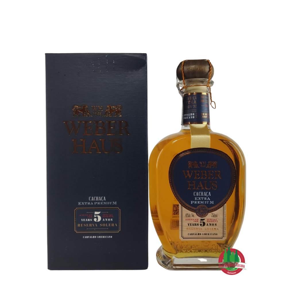 Cachaça WEBER HAUS reserva solera 750ml – Savana Cachaças